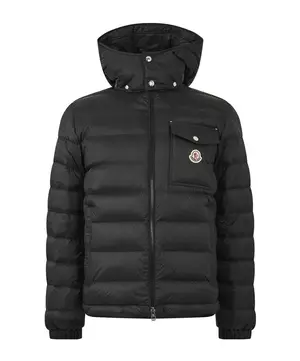Moncler Quilted Down Hooded Jacket