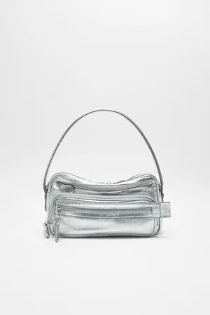 Acne Studios Camero Party Metallic Effect Shoulder Bag
