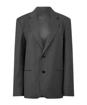 Gucci Single-breasted Pinstripe Blazer - No