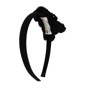 Bonpoint Sequin Bow Hair Accessory - Black