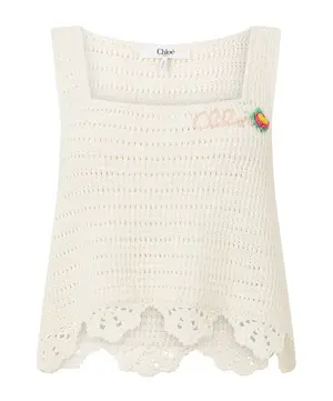 Chloé Crocheted Top - No