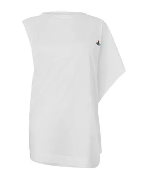 VIVIENNE WESTWOOD Asymmetrical Short Sleeve Top