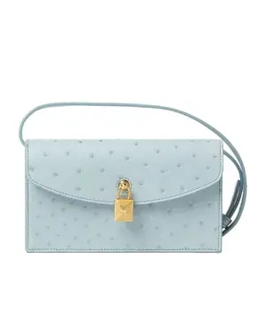 Loro Piana Extra Pochette Shoulder Bag - Gray