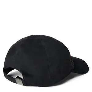 Gucci Cotton Twill Baseball Cap With Embroidered Logo