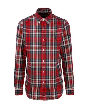 Polo Ralph Lauren Check-print Buttoned Shirt - Red