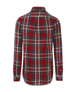 Polo Ralph Lauren Check-print Buttoned Shirt - Red