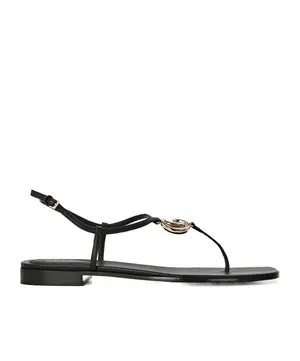 Gucci Simple Flat Sandals - Black