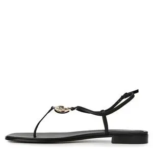 Gucci Simple Flat Sandals - Black