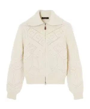 Loro Piana Long-sleeved Zip-up Sweater