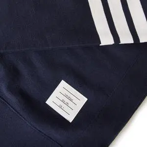 Thom Browne Neck Sweatshirt - Black