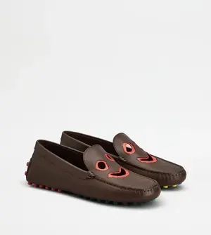 TOD'S Gommino Loafers In Leather With Embellished Detailing