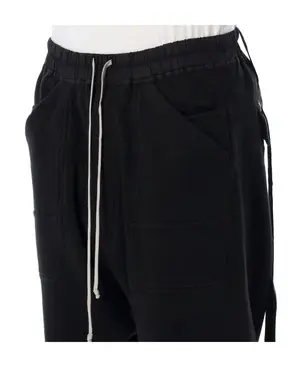Rick Owens Organic-cotton Drawstring-waist Trousers