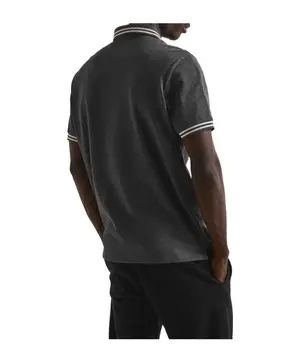 Moncler Short-sleeve Pique Polo Shirt