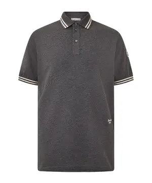 Moncler Short-sleeve Pique Polo Shirt - No
