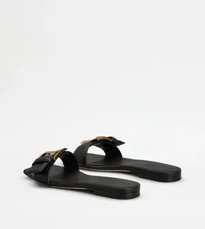 TOD'S Square-toe Flat Sandals