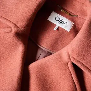 Chloé Ma96 Pea Coat - Red