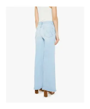 MOTHER High-rise Wide-leg Jeans - Blue