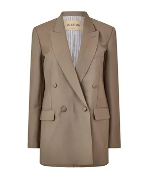 Valentino Garavani Double-breasted Long Blazer - No
