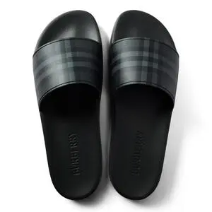 Burberry Furley Check Slides