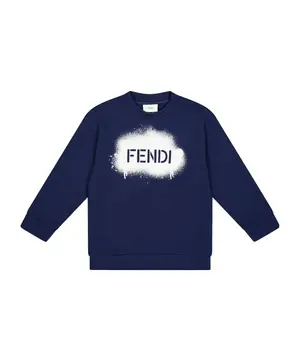 Fendi Printed Sweatshirt - Blue