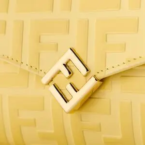 Fendi Chain Wallet - Nude