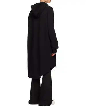 Rick Owens Fishtail Organic-cotton Hoodie