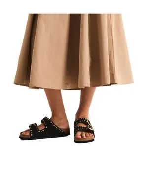 BIRKENSTOCK Arizona Studded Flat Sandals - No