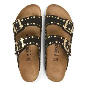 BIRKENSTOCK Arizona Studded Flat Sandals - No