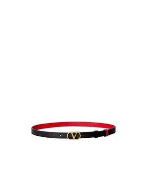 Valentino Garavani Simple Belt - Red