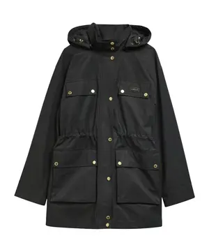Barbour Solid Color Coat - Black