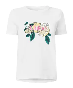 Chloé Short Sleeve Graphic T-shirt - No