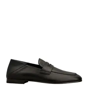 TOD'S Round-toe Loafers - Black