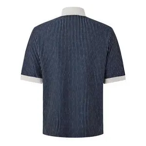 Valentino Garavani Vertical Pinstripe Polo Shirt