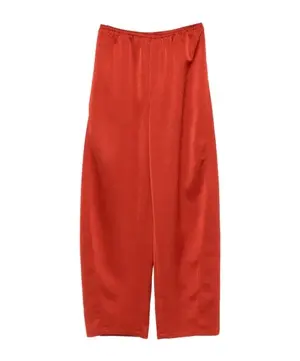 Nanushka Zoela Barrel Leg Trousers - Red
