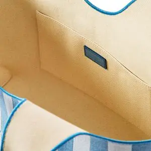 Chloé Striped Tote Bag - Blue