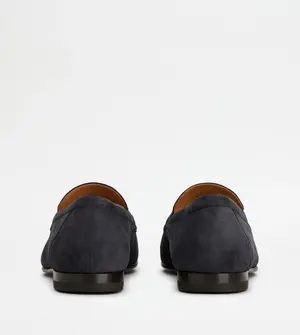 TOD'S Round Toe Loafers With Decorative Beads