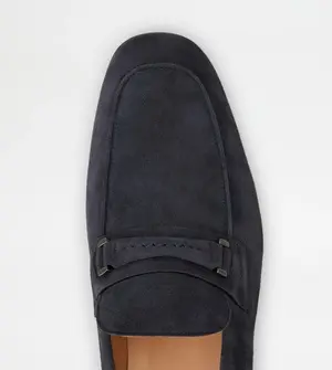 TOD'S Round Toe Loafers With Decorative Beads