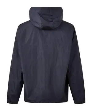 Valentino Garavani Hooded Windproof Windbreaker Jacket With Sporty Stripes