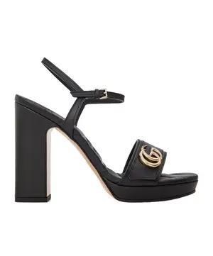 Gucci Simple High-heeled Sandals - Black