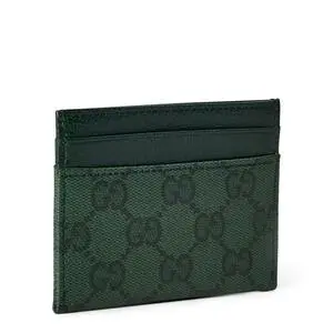 Gucci Coated Canvas Card Holder