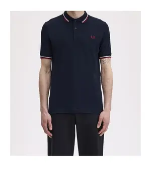 Fred Perry Short Sleeve Twin Tipped Polo Shirt