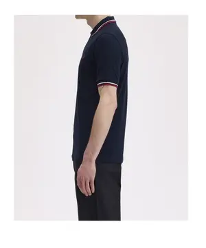 Fred Perry Short Sleeve Twin Tipped Polo Shirt