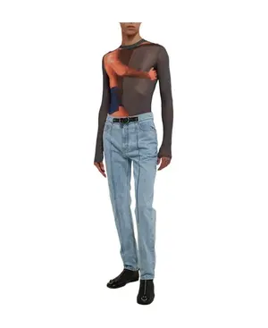 J.W.ANDERSON Padlock-detail Straight-leg Jeans