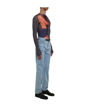 J.W.ANDERSON Padlock-detail Straight-leg Jeans