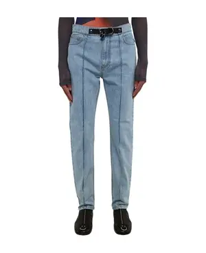 J.W.ANDERSON Padlock-detail Straight-leg Jeans