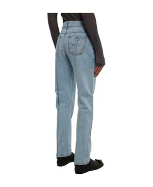 J.W.ANDERSON Padlock-detail Straight-leg Jeans
