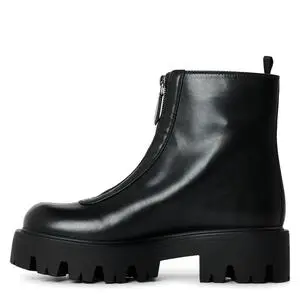 Prada Solid Color Ankle Boots