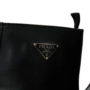 Prada Solid Color Ankle Boots