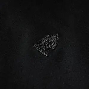 Prada Plain Crewneck Short-sleeve Tee