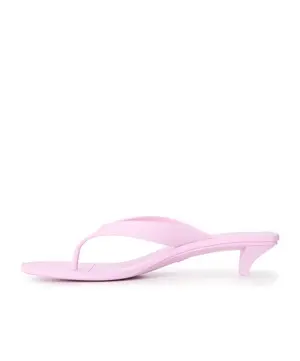 Gucci Thong Kitten Heel Slipper - Pink